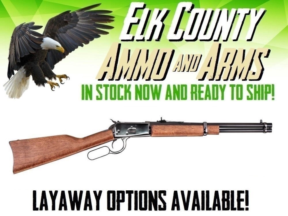 Rossi R92 Carbine .45 LC 16" Black 8 Rounds Hardwood 920451613 - Lever ...