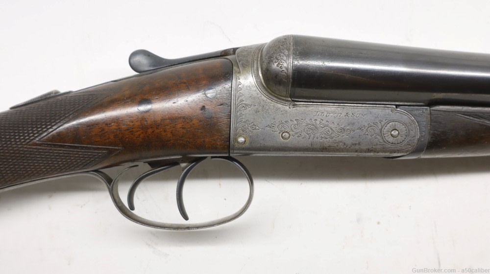 Lloyd & Sons English Side by Side 12ga 28" MOD/FULL #24040481 - Side By ...
