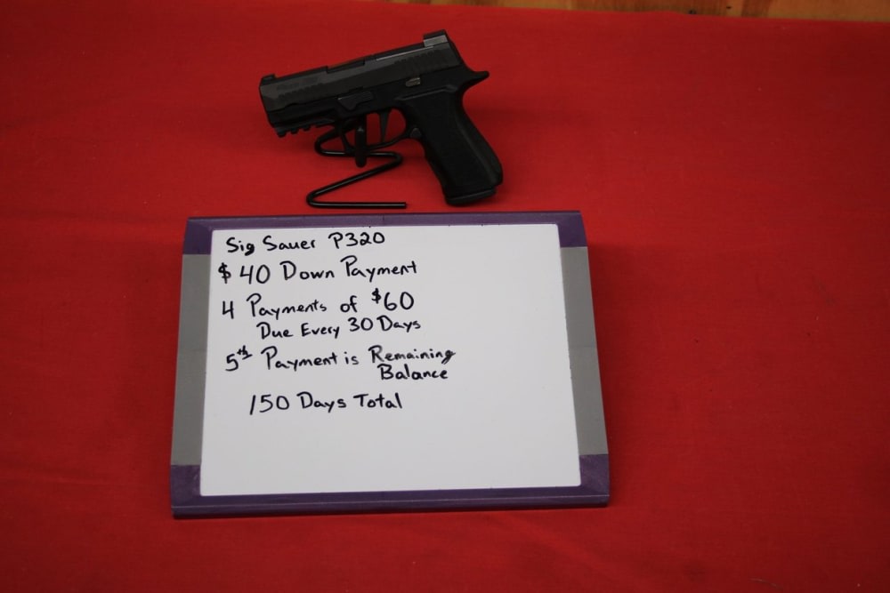 Sig Sauer, P320, 9mm, Used, LAYAWAY TODAY - Semi Auto Pistols at ...