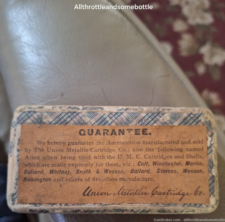 (50) rounds 38 Long Rimfire cartridges The UMC Co. FULL Factory 2 piece ...