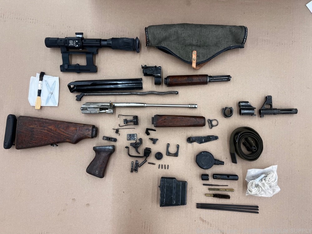 ZASTAVA YUGOSLAVIA M76 PARTS KIT - ZRAK SCOPE - BUY NOW! - Pistol Parts ...