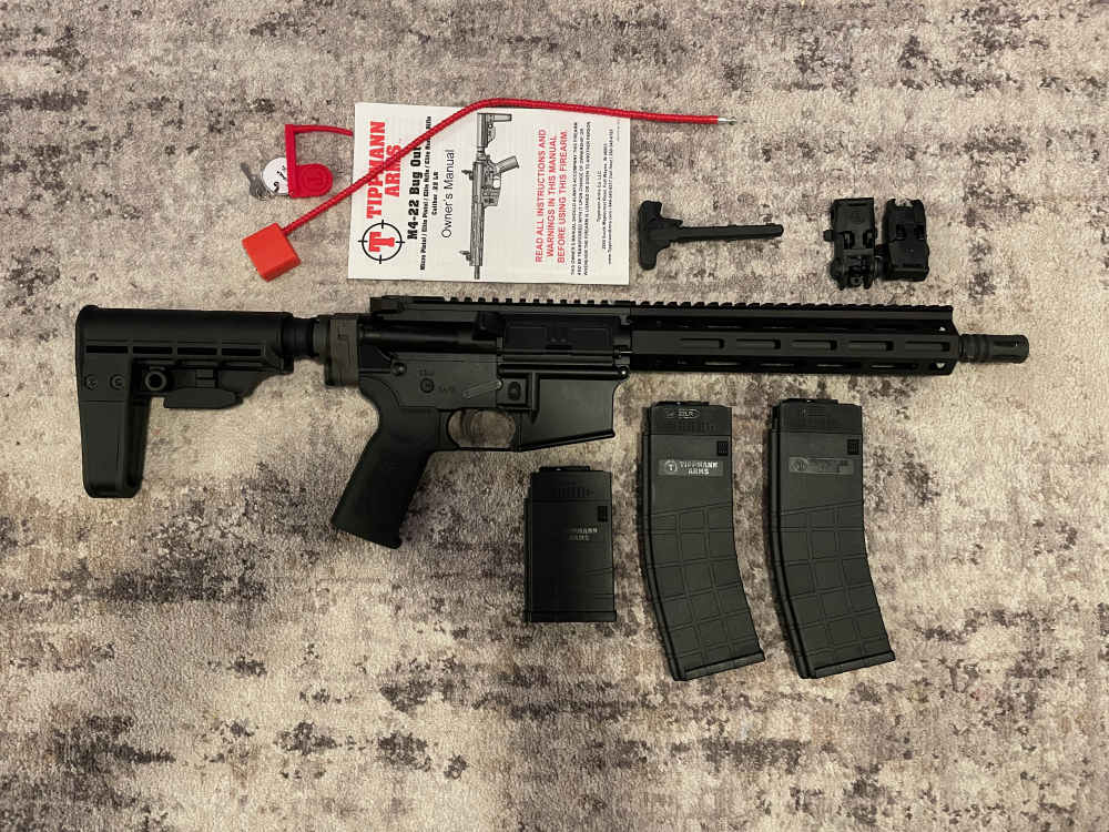 Tippmann Arms M4-22 Elite BUG OUT Pistol - Semi Auto Pistols at ...