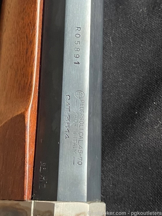 NEW- Pedersoli Creedmoor Long Range Rolling Block Rifle 45-70 - Single ...