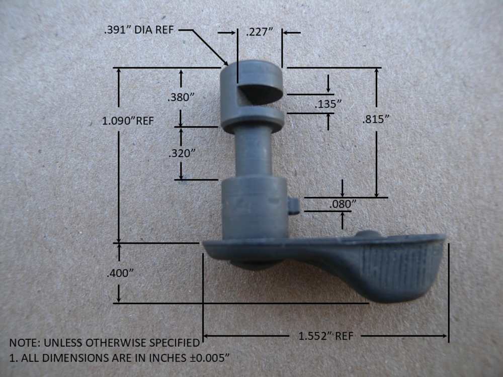 H&K G3/91 Selector Switch, SEF - Steel Trigger Housing - Other HK ...