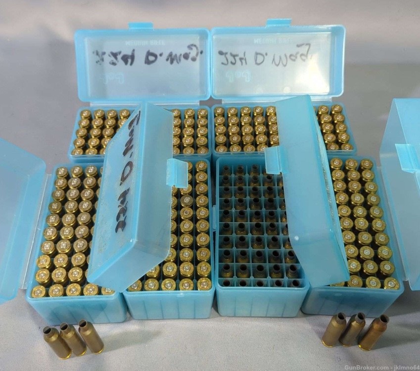 306 pieces of Remington 6mm REM 1x fired brass cases - Reloading Brass ...