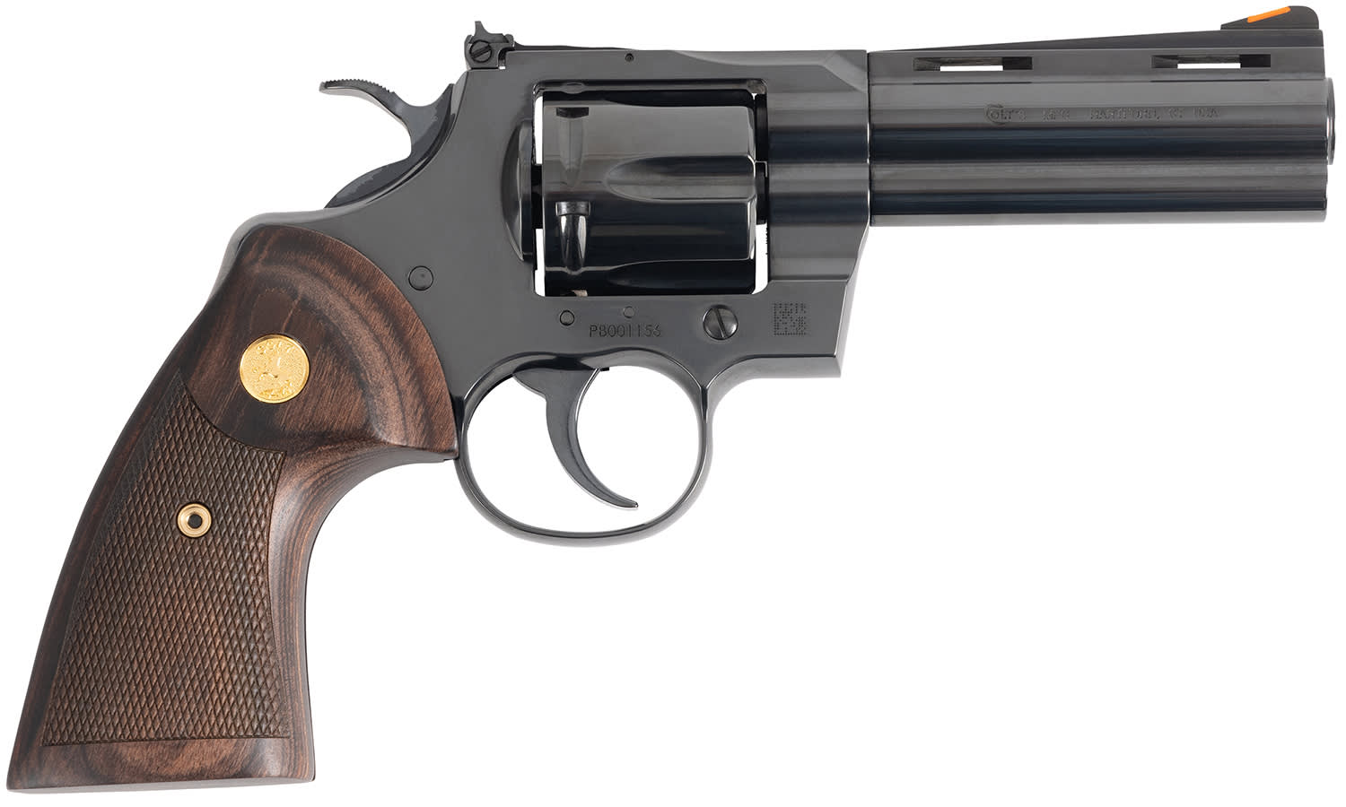 Colt Python Target .357Mag 6Rd 4.25 Vent Rib Barrel Stainless Steel ...