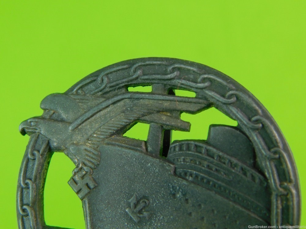 German Germany WW2 Blockade Runner Badge Pin Award - WWI & WWII ...