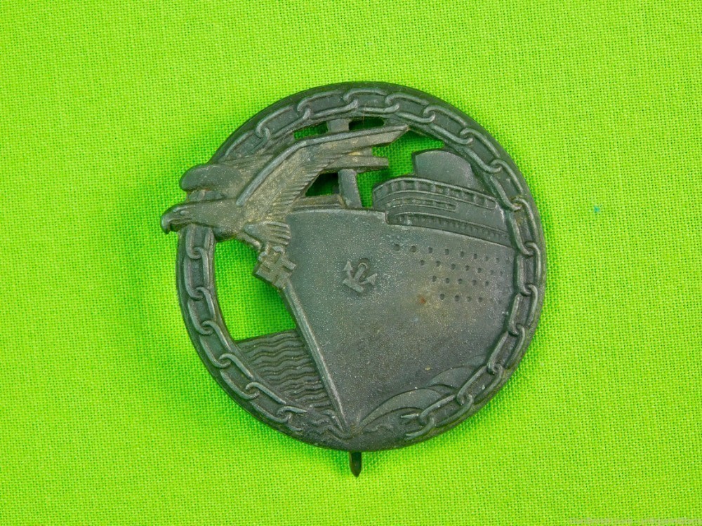 German Germany WW2 Blockade Runner Badge Pin Award - WWI & WWII ...