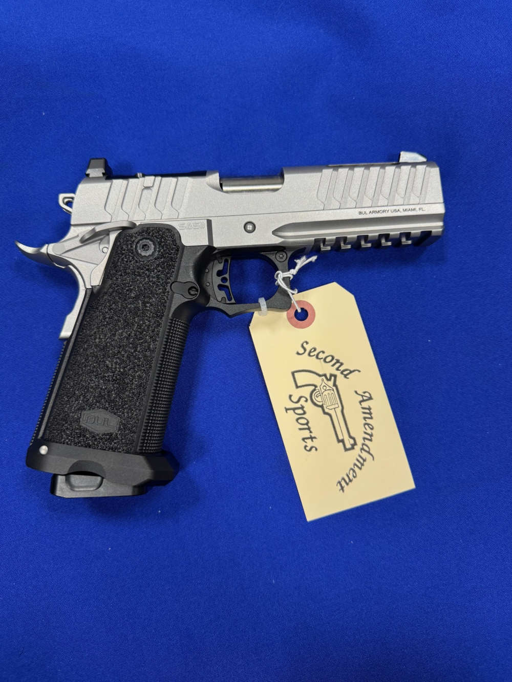 Bul Armory SAS II TAC Pro 4.25" Silver Factory New NIB 2011 - Semi Auto ...