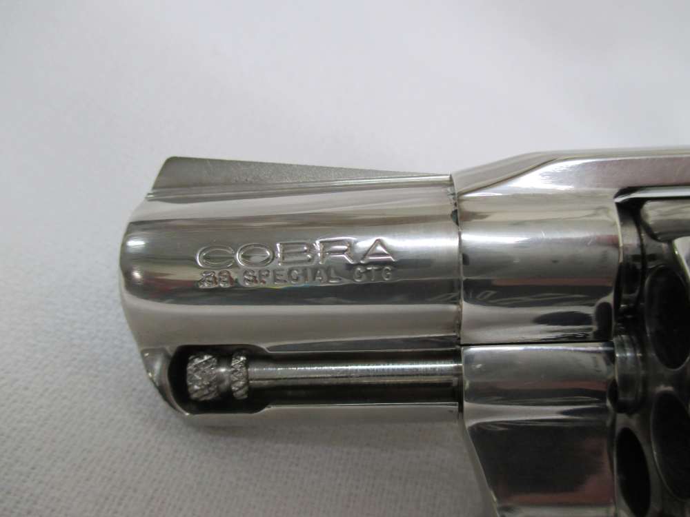 Colt Cobra - High Condition. Nickel 2" Penny Auction. - Revolvers at ...