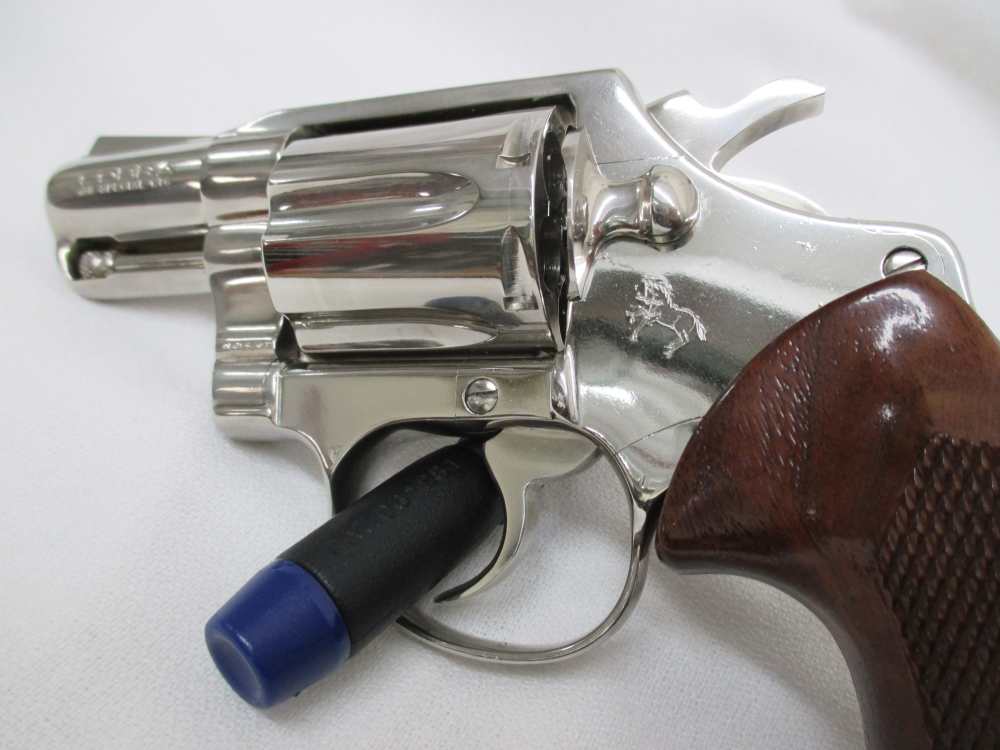 Colt Cobra - High Condition. Nickel 2" Penny Auction. - Revolvers at ...