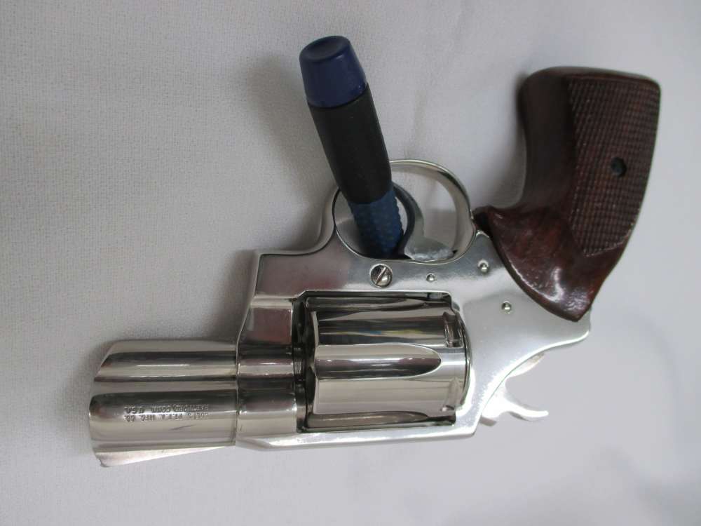 Colt Cobra - High Condition. Nickel 2" Penny Auction. - Revolvers at ...