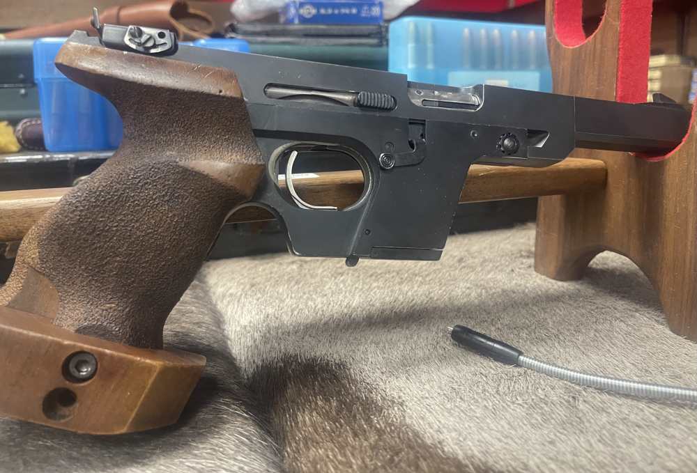 Rare Walther OSP Olympic Target Pistol .22 Short Very Nice! - Semi Auto ...