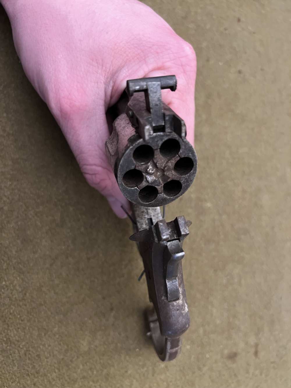 Antique no FFL H&R top break revolver .32 S&W 2nd Model 2nd var MFD ...