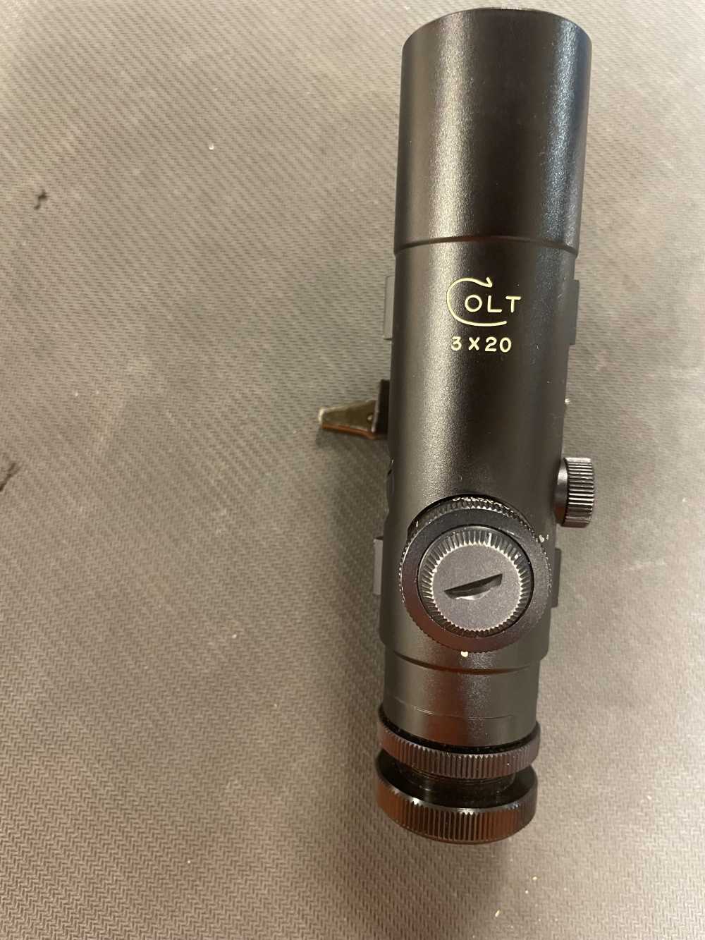 Retro Colt 3x20 Carry Handle Scope M16 M16A1 A1 XM177 SP1 601 603 AR15 ...