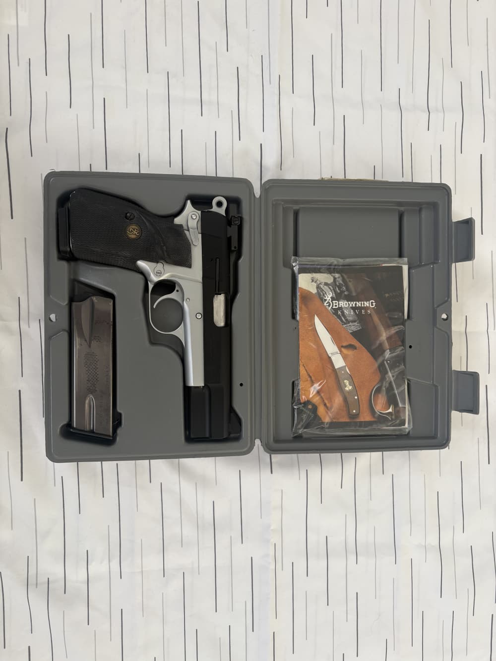 Belgium Browning Hi power, Two Tone, .40 S&W - Semi Auto Pistols at ...