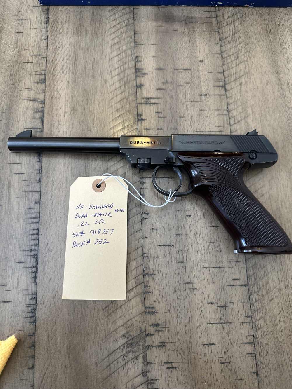 Hi-Standard M-101 Dura-Matic .22 LR Pistol – Original Box – 1 Mag ...