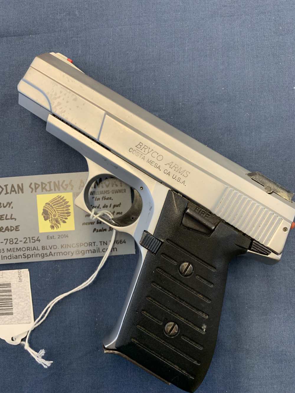 USED BRYCO JENNINGS NINE SEMI AUTO PISTOL 9MM - Semi Auto Pistols at ...