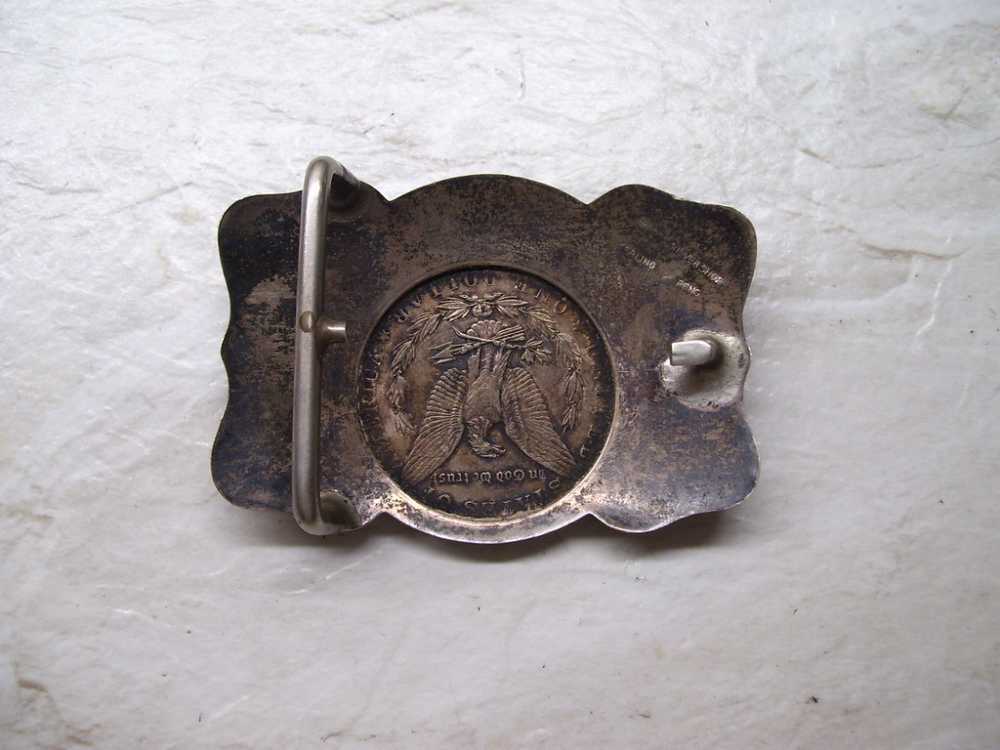 Vintage International Trap & Skeet Club Morgan Dollar Sterling Belt ...