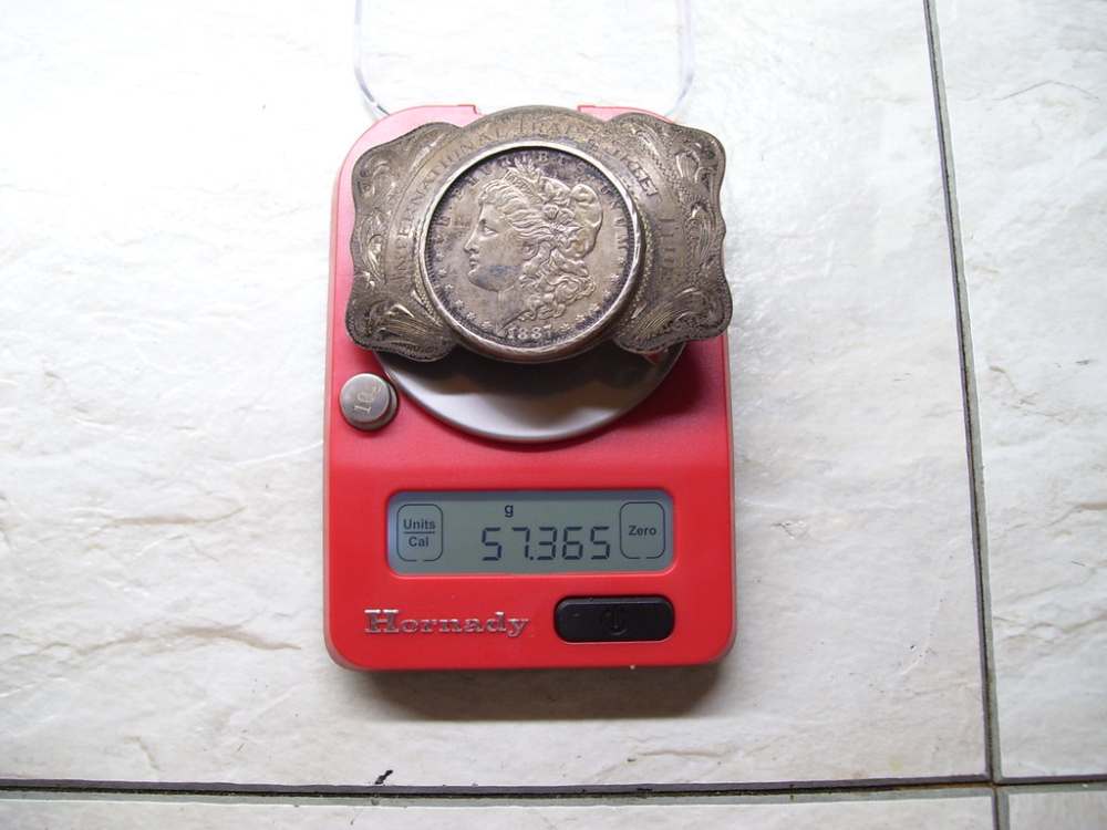 Vintage International Trap & Skeet Club Morgan Dollar Sterling Belt ...