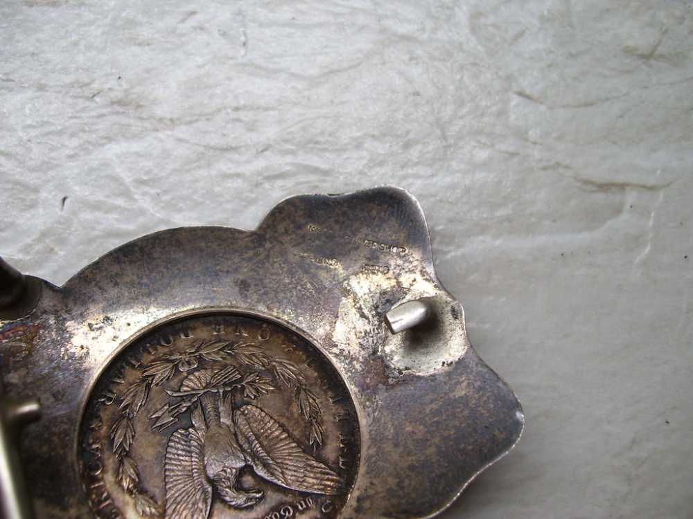 Vintage International Trap & Skeet Club Morgan Dollar Sterling Belt ...