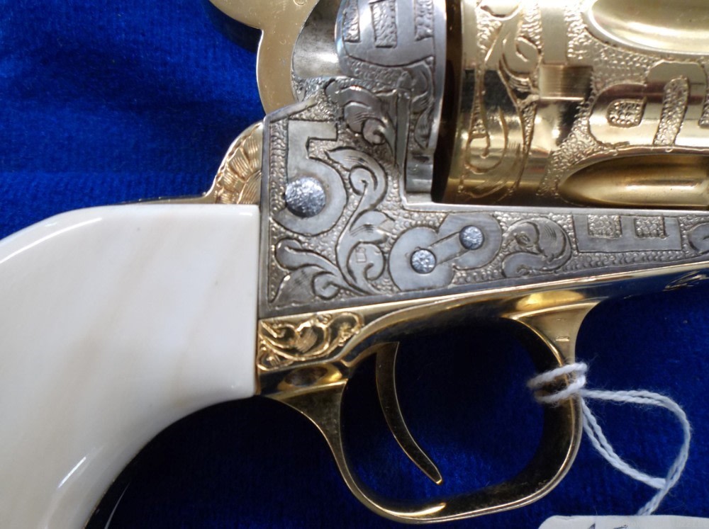 Colt Single Action Army SAA 357 Magnum Weldon Bledsoe Cattle Brand ...