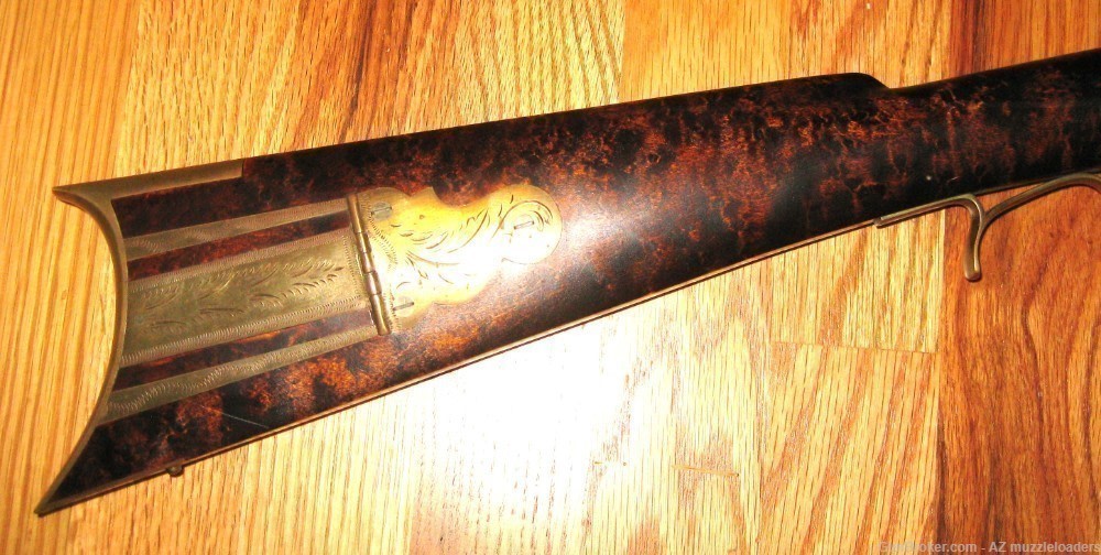 Bob Lienemann built Leman 58 caliber flintlock rifle made for Alamo ...