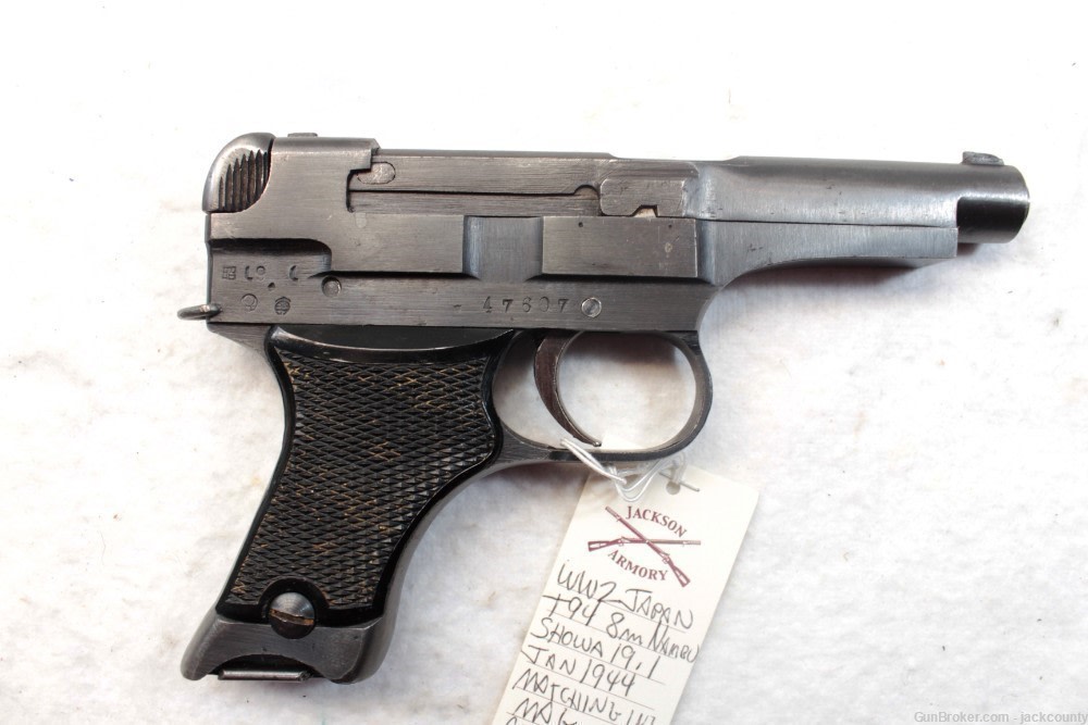 World War II Japanese Type 94 Semi-Auto 8mm Nambu - Semi Auto Pistols ...