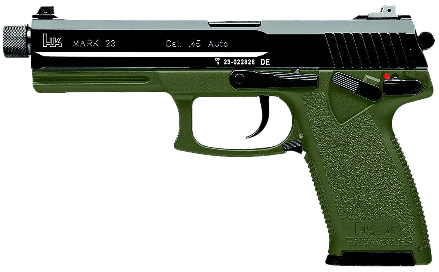 HK Mark 23 45 ACP Pistol 12+1 5.87 81001074 - Semi Auto Pistols at ...