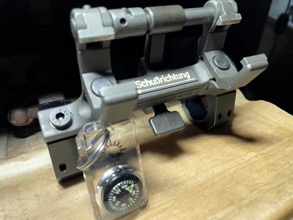 Genuine German HK manufactured claw mount. 30mm Rings Excellent to new ...