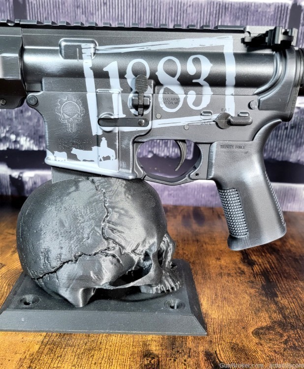 Custom YELLOWSTONE 1883 AR15 Rifle in 5.56, 300, 350, 223, 450, 6.5 AR ...