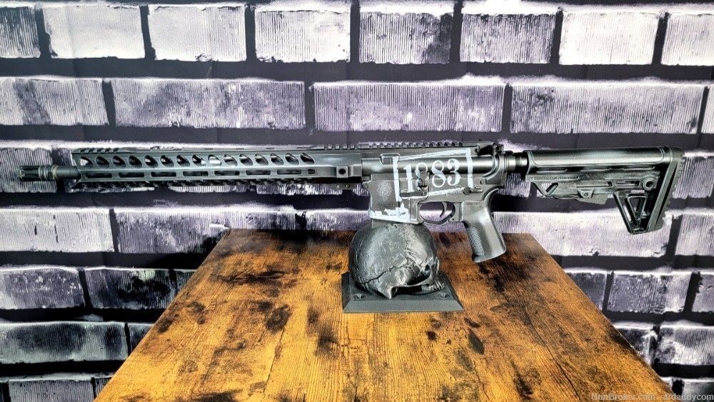 Custom YELLOWSTONE 1883 AR15 Rifle in 5.56, 300, 350, 223, 450, 6.5 AR ...