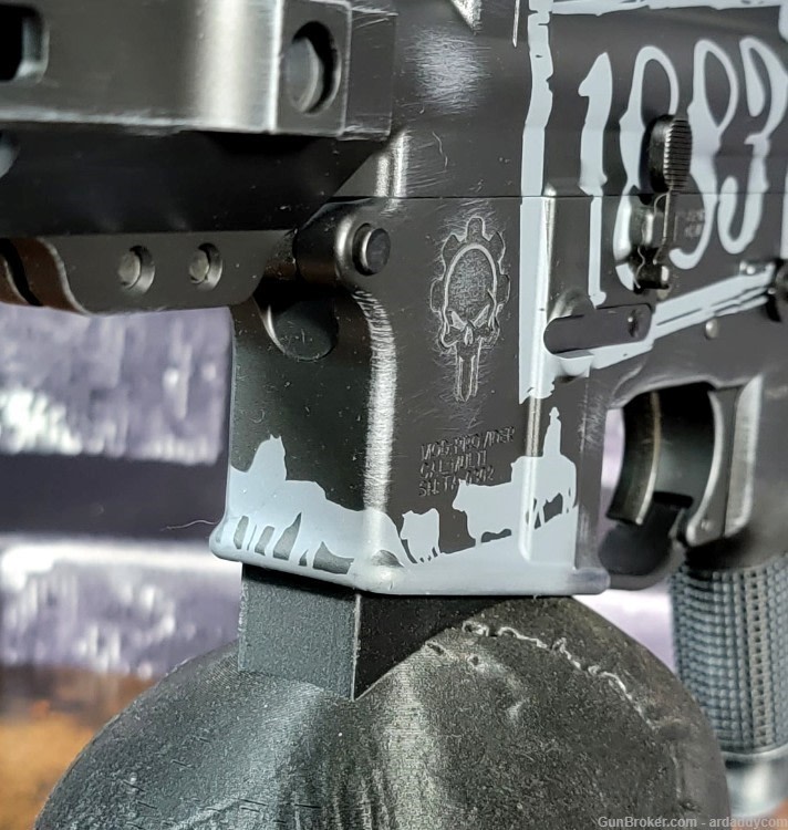 Custom YELLOWSTONE 1883 AR15 Rifle in 5.56, 300, 350, 223, 450, 6.5 AR ...