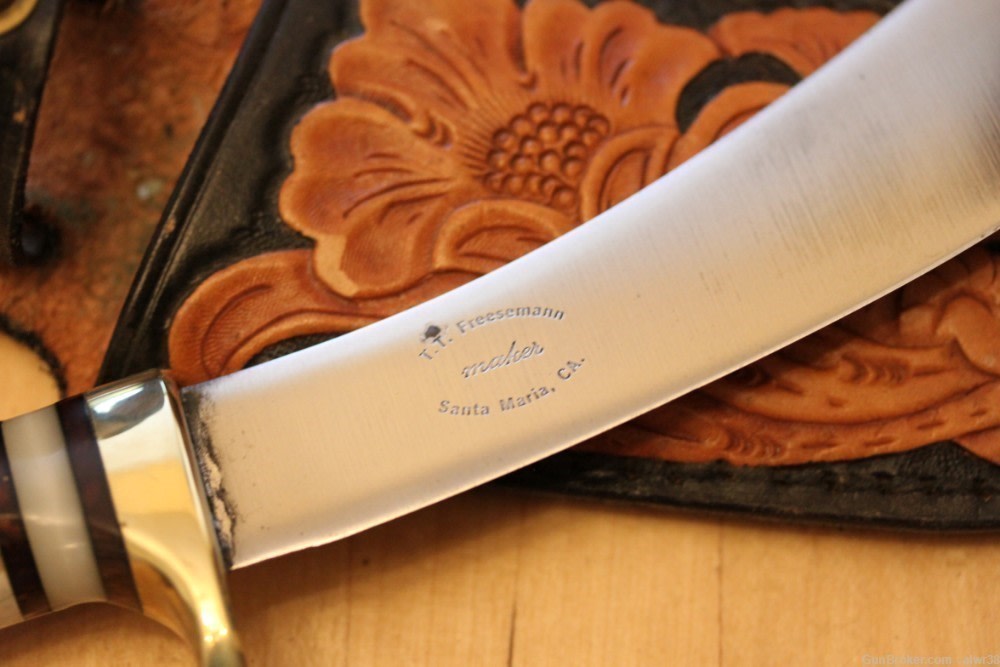 Freesemann Santa maria CA custom knife - Fixed Blade Knives at ...