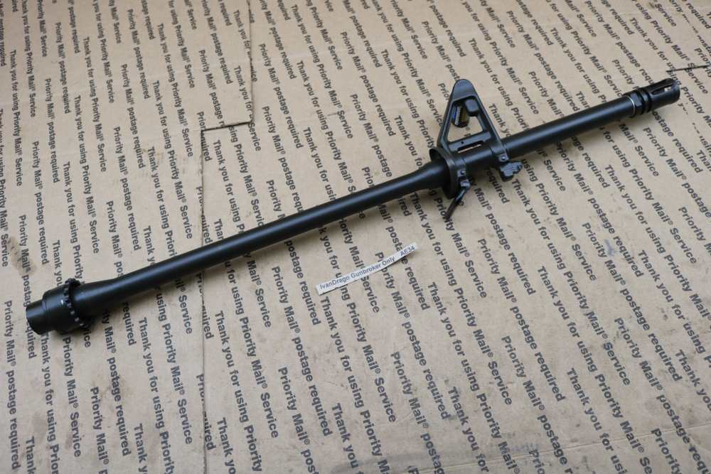 Colt 20" M16 A2 Barrel Kit M16A2 AR15 Chrome Lined USGI Retro 1985 - AR ...