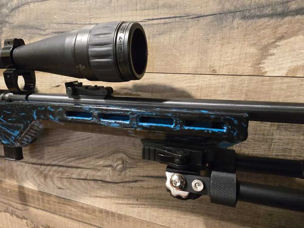 Citadel TRAKR 22LR bolt action rifle, custom finish, 4-16x40 scope ...