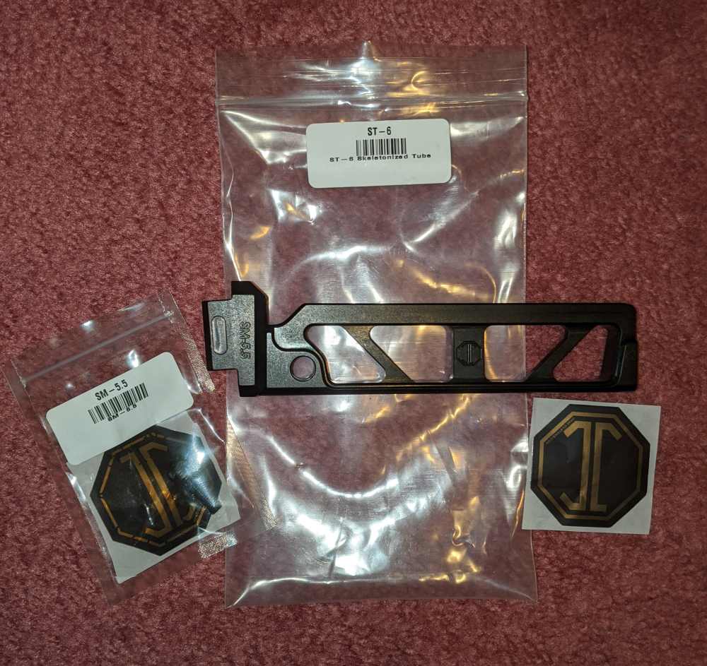JMac Customs 5.5mm AK Folding Adapter with ST6 Tube - AK Stocks ...