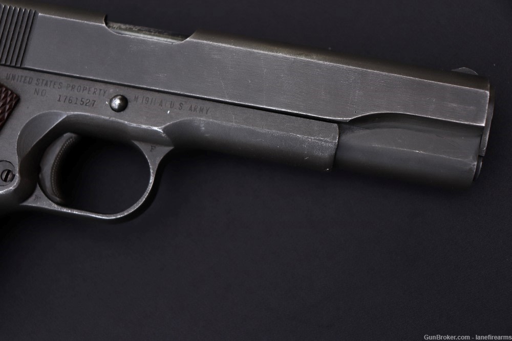 Remington Rand M1911A1 U.S. Army .45 ACP - WWII - 1944 Mfg. w/Lanyard ...