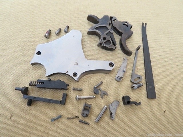 S&W Model 66-6 Revolver Internal Parts Sideplate Hammer Trigger 66 ...