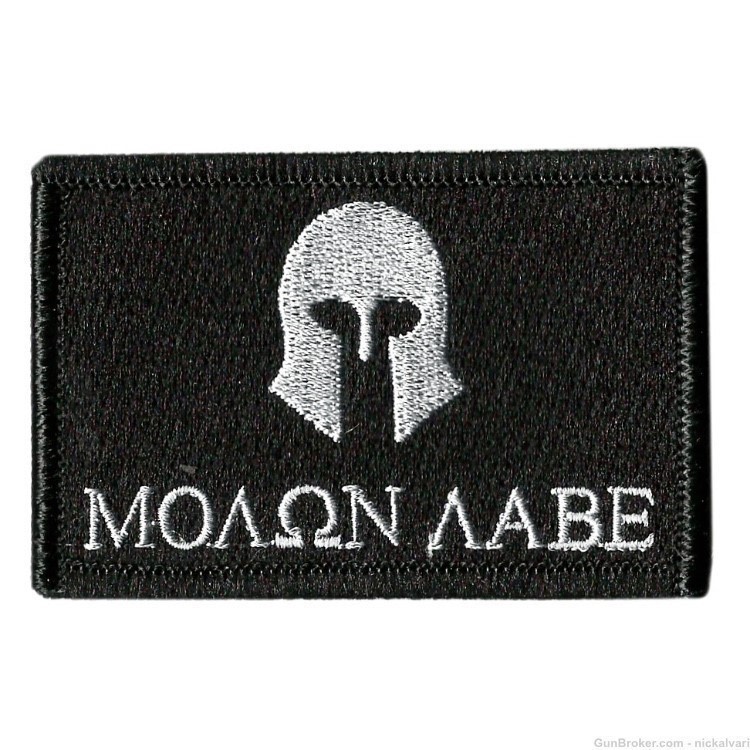 Molon Labe Tactical Patches - Other Clothing at GunBroker.com : 1150015941