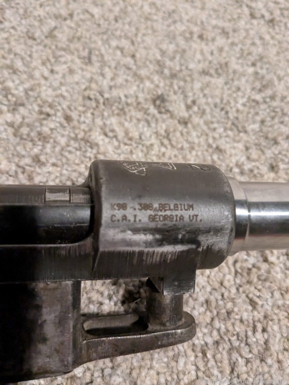 Israeli 7.62/308 FN converted German Mauser IDF crest receiver, new ...