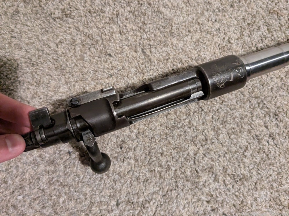 Israeli 7.62/308 FN converted German Mauser IDF crest receiver, new ...