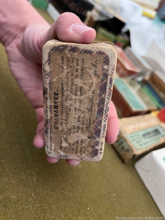 Full 50 round box UMC .38 short rimfire .38RF rim fire ammo antique ...