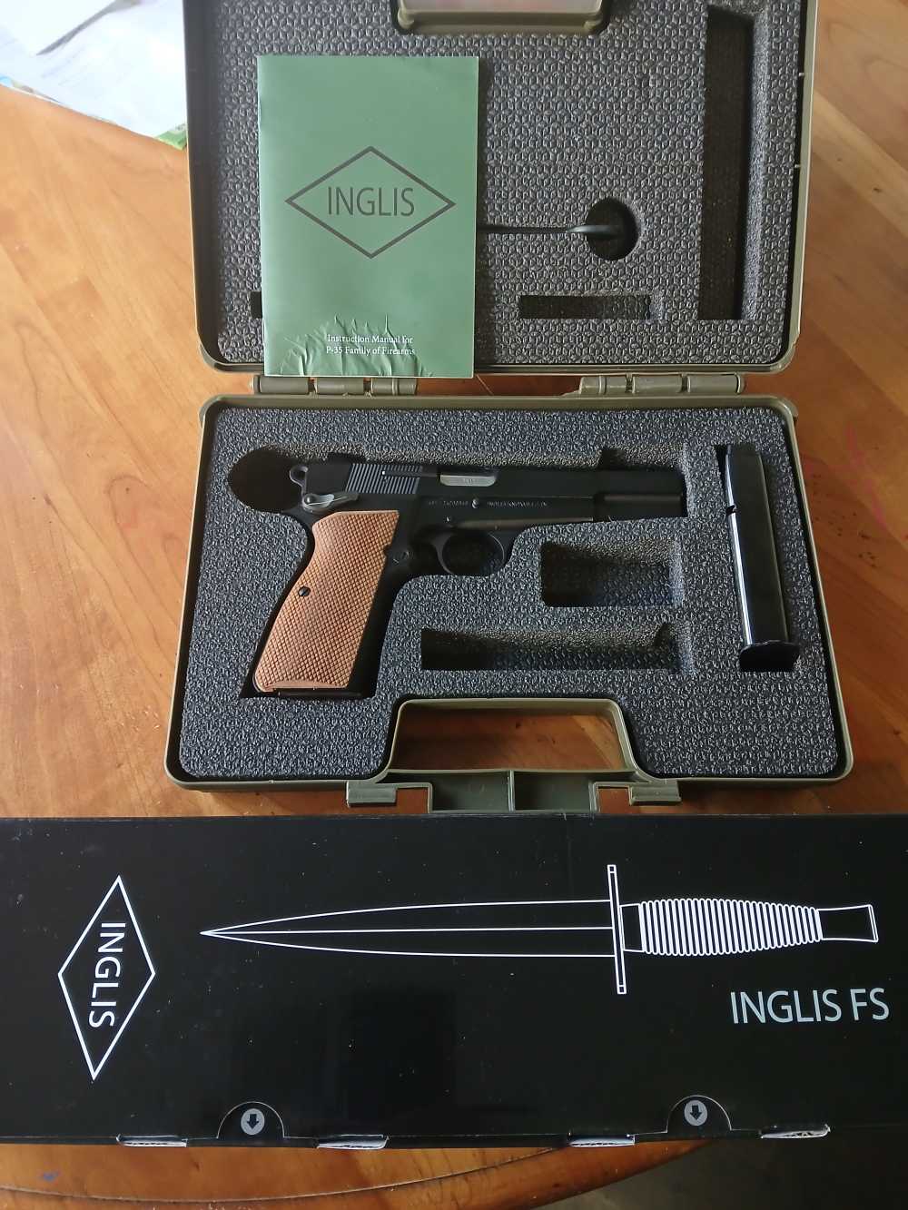 Inglis MAC P-35 w/ dagger - Semi Auto Pistols at GunBroker.com : 1150144423