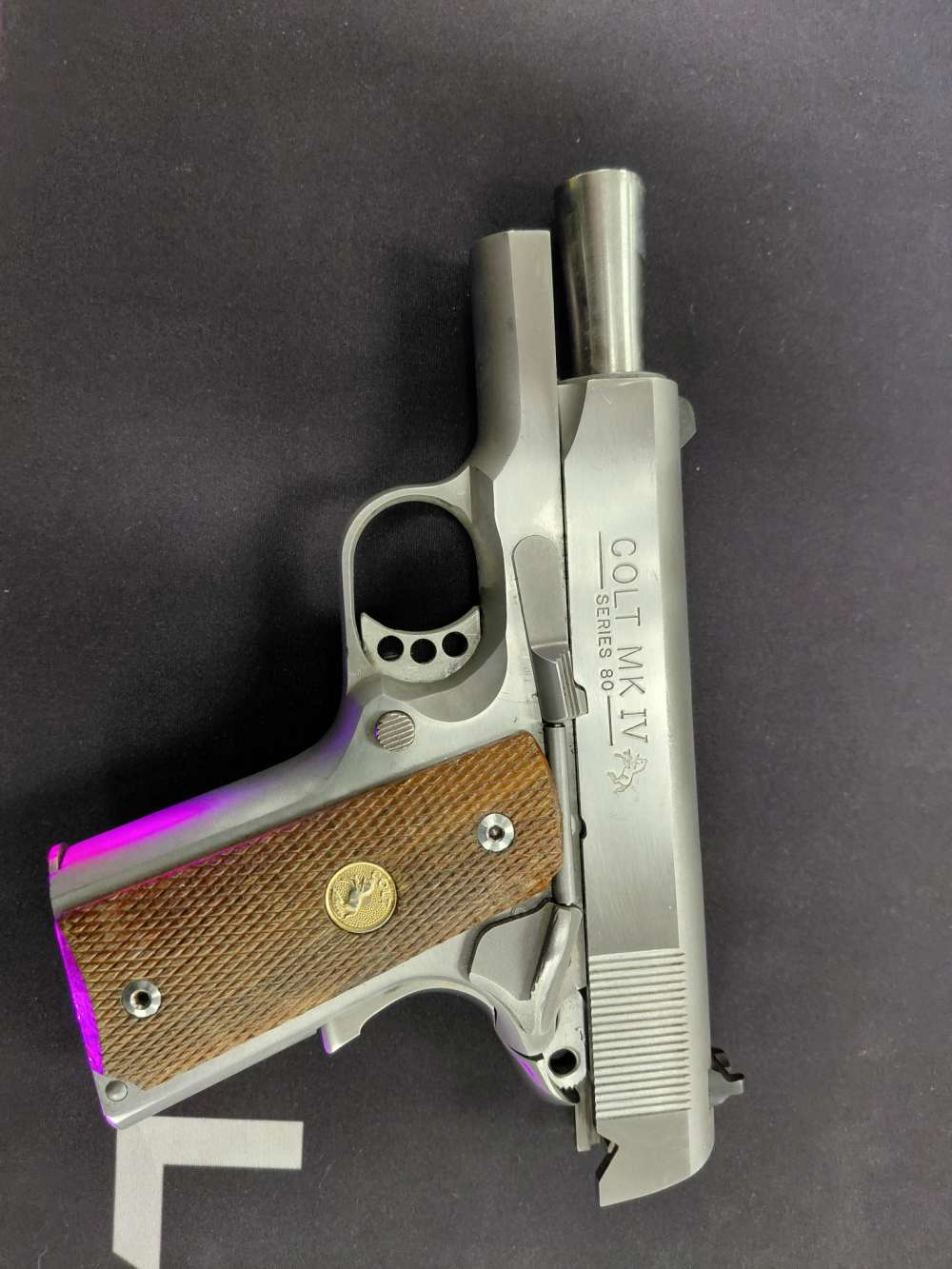 Colt MK-IV Series 80 COLT OFFICER'S ACP STAINLESS PRICE DROP - Semi ...