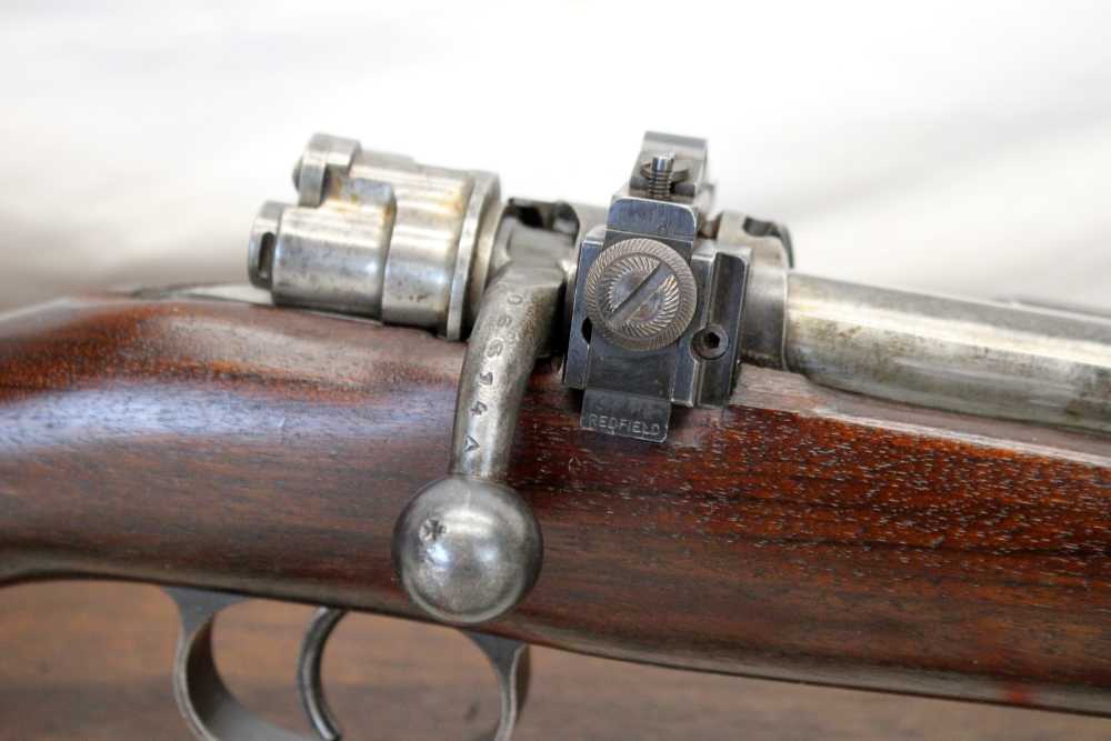 Custom German MAUSER K98 Bolt Action Rifle 8mm MATCHING #s Swastika ...