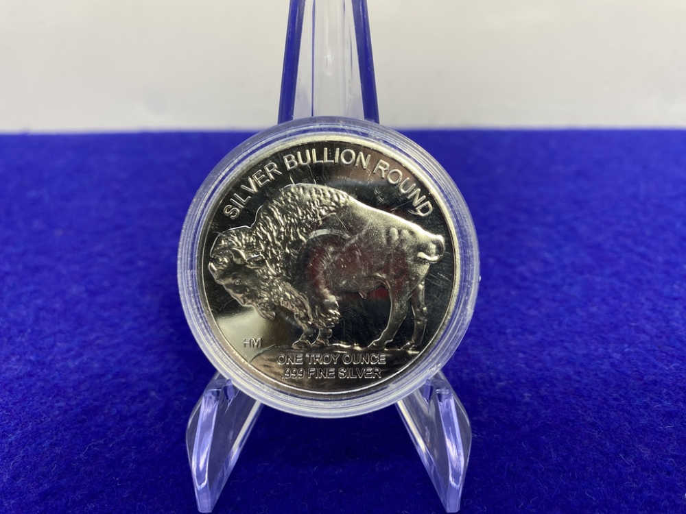 2015 Buffalo SILVER Round *.999 PURE SILVER* 1 Troy Ounce -Highland ...