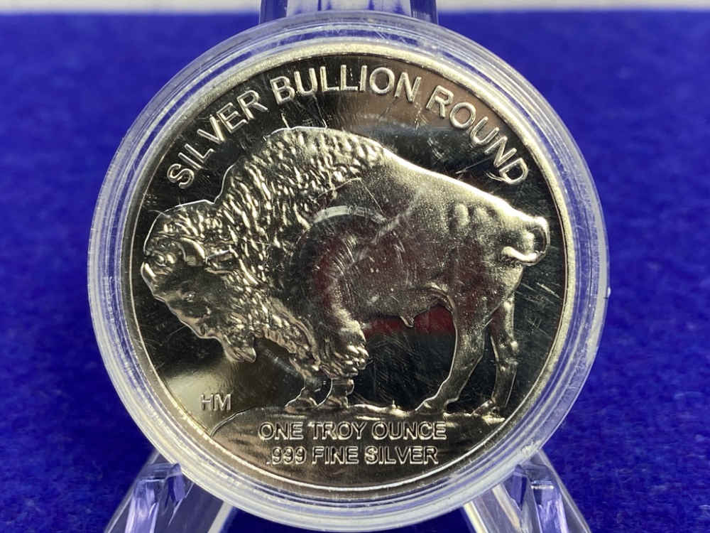 2015 Buffalo SILVER Round *.999 PURE SILVER* 1 Troy Ounce -Highland ...