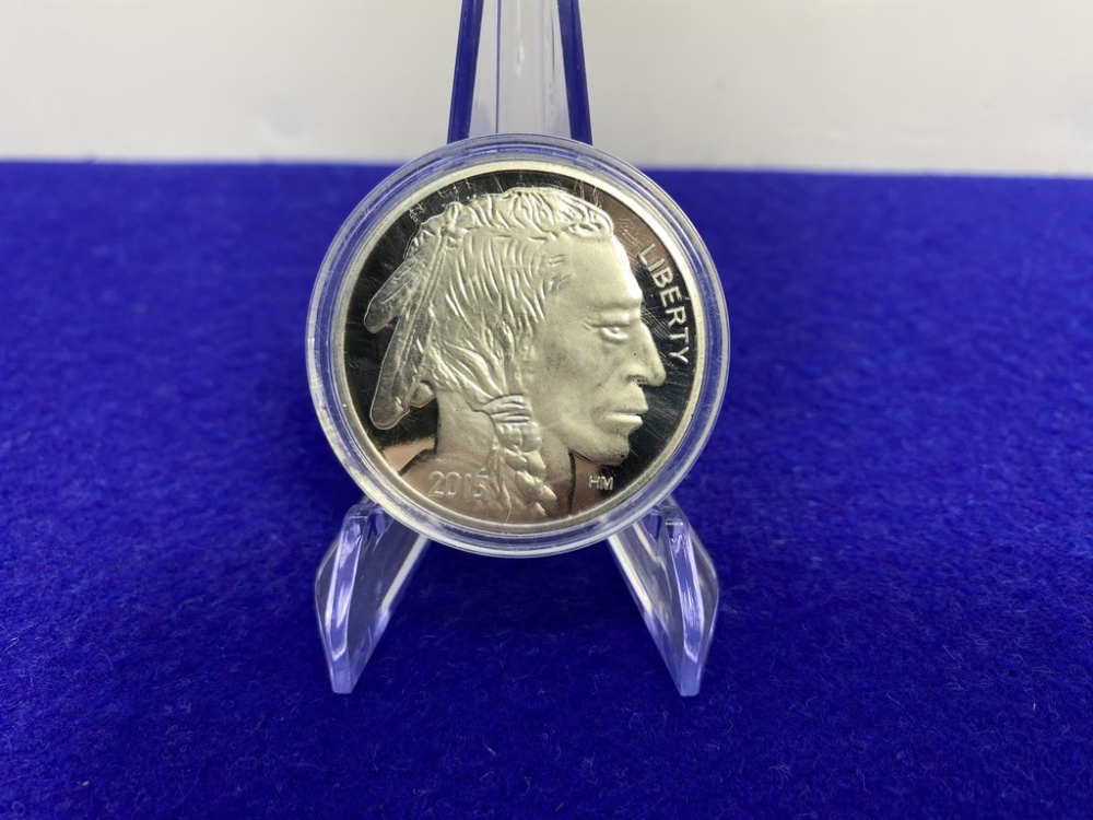 2015 Buffalo SILVER Round *.999 PURE SILVER* 1 Troy Ounce -Highland ...