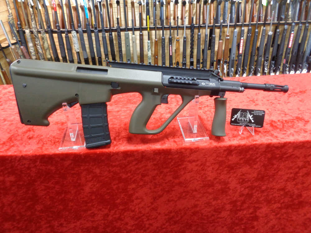 Steyr AUG A3 M1 AR-15 Magazine OD Green 30rd Mag AR15 Magazine WE TRADE ...